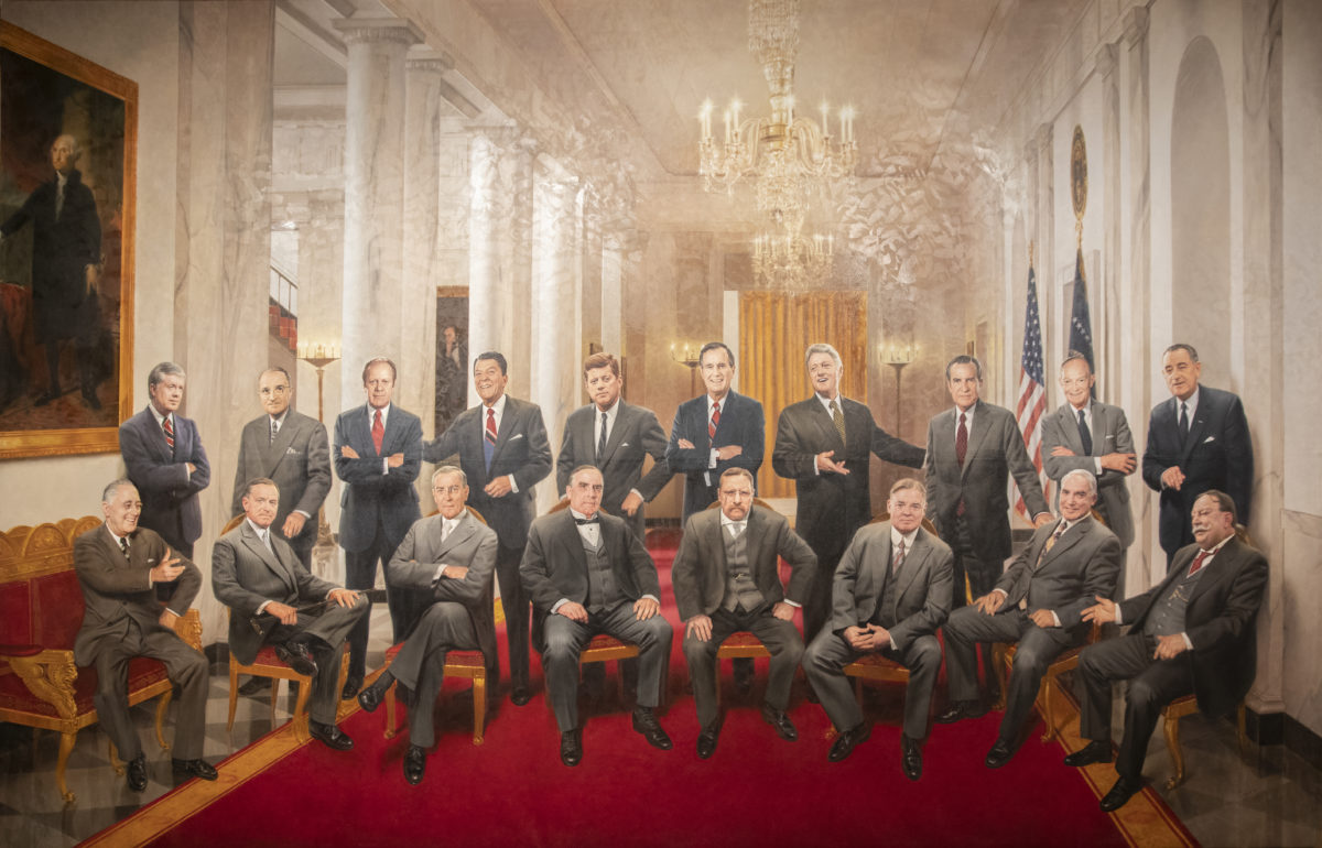 Commanders in Chief Presidential Portrait | Rossin Fine Art