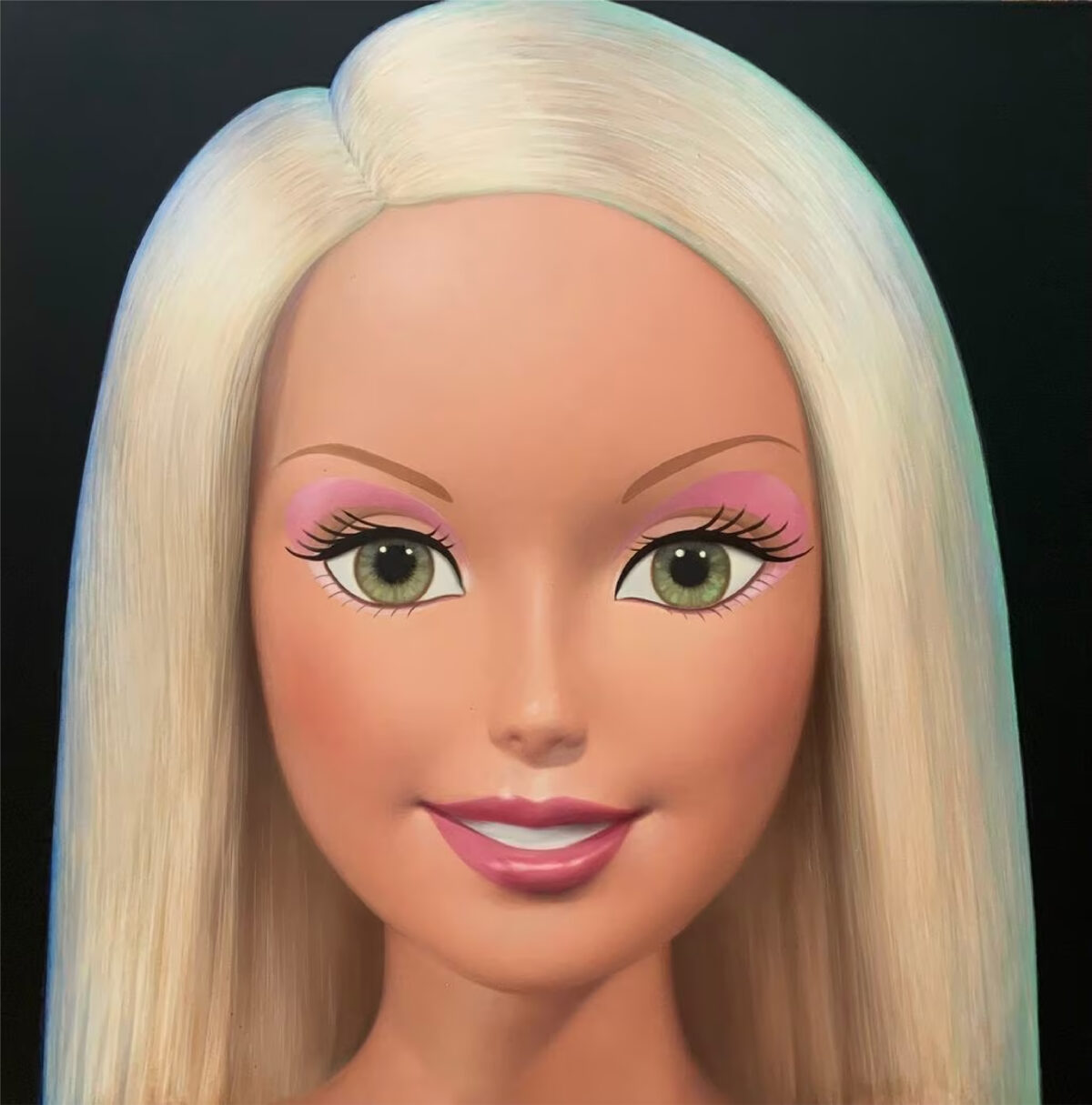 Portrait of Barbie | Rossin Fine Art